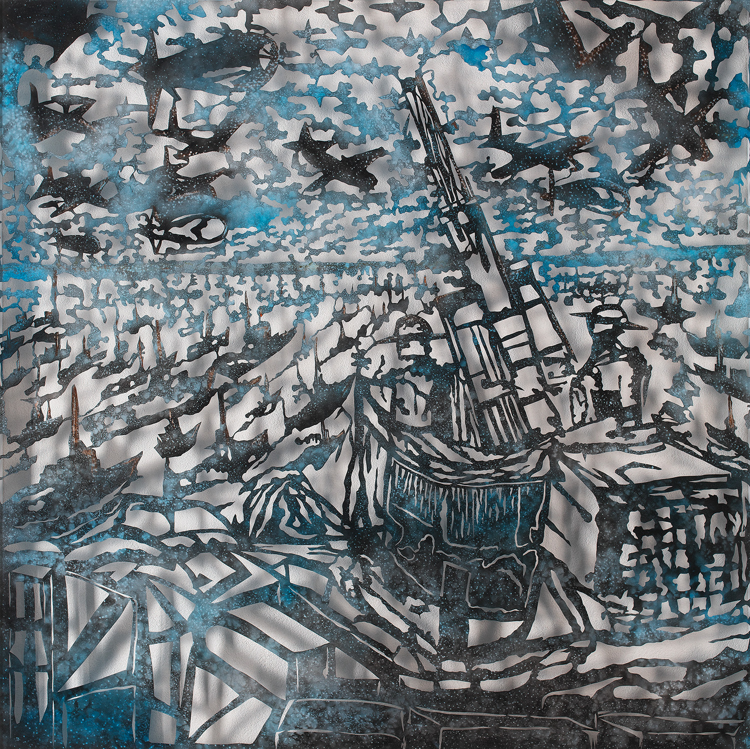 Gallipoli Art Prize » ANDREW TOMKINS The Guns Fell Silent *Highly ...