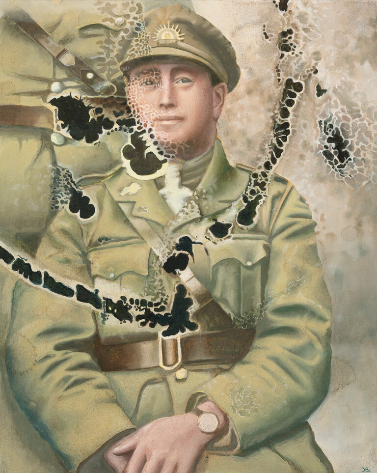 Gallipoli Art Prize DALE BURKE Found Photograph - Gallipoli Art Prize