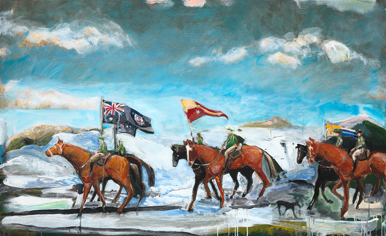 Gallipoli Art Prize GEOFF HARVEY Forgotten Heroes *Winner* - Gallipoli ...