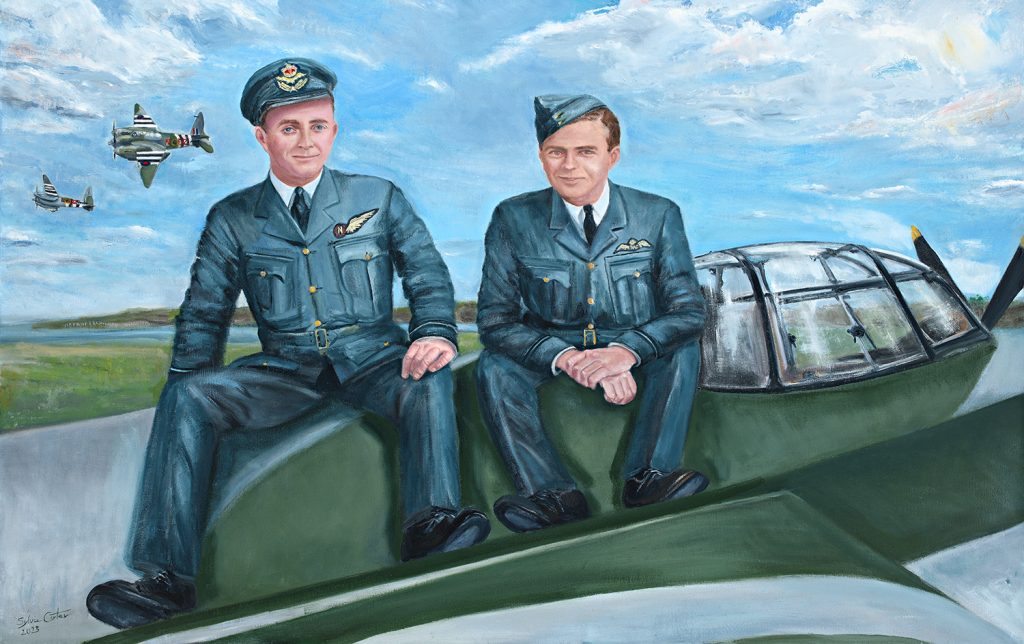 Gallipoli Art Prize Sylvie Carter - Last Mission - Honouring F/O James ...