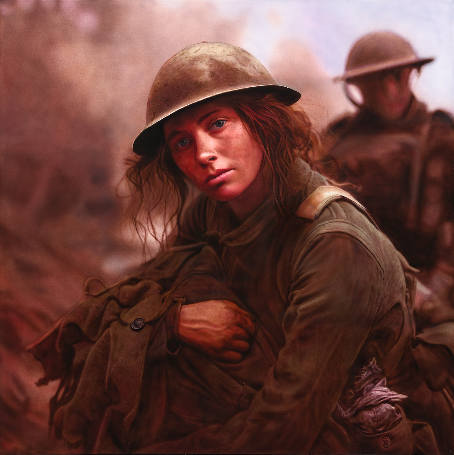 Gallipoli Art Prize Todd Simpson - The Trenches Took Her Too ...