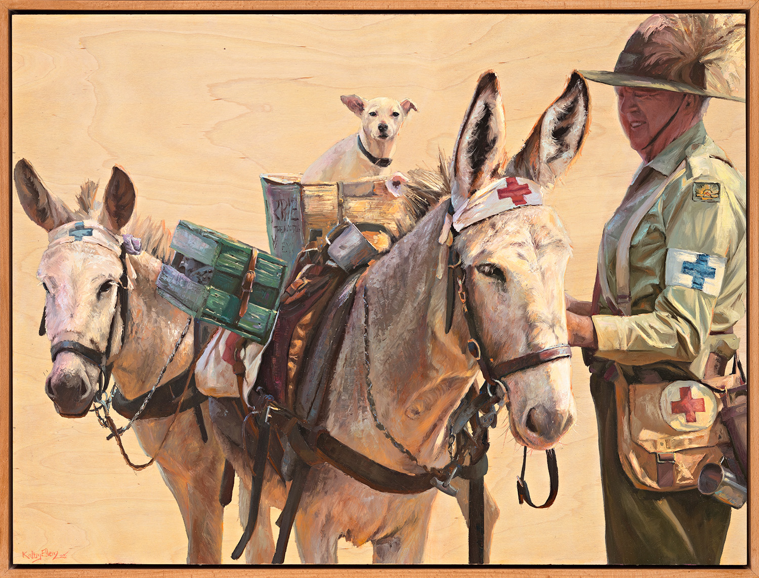 Gallipoli Art Prize Kathy Ellem - Horrie and his mates - Gallipoli Art ...