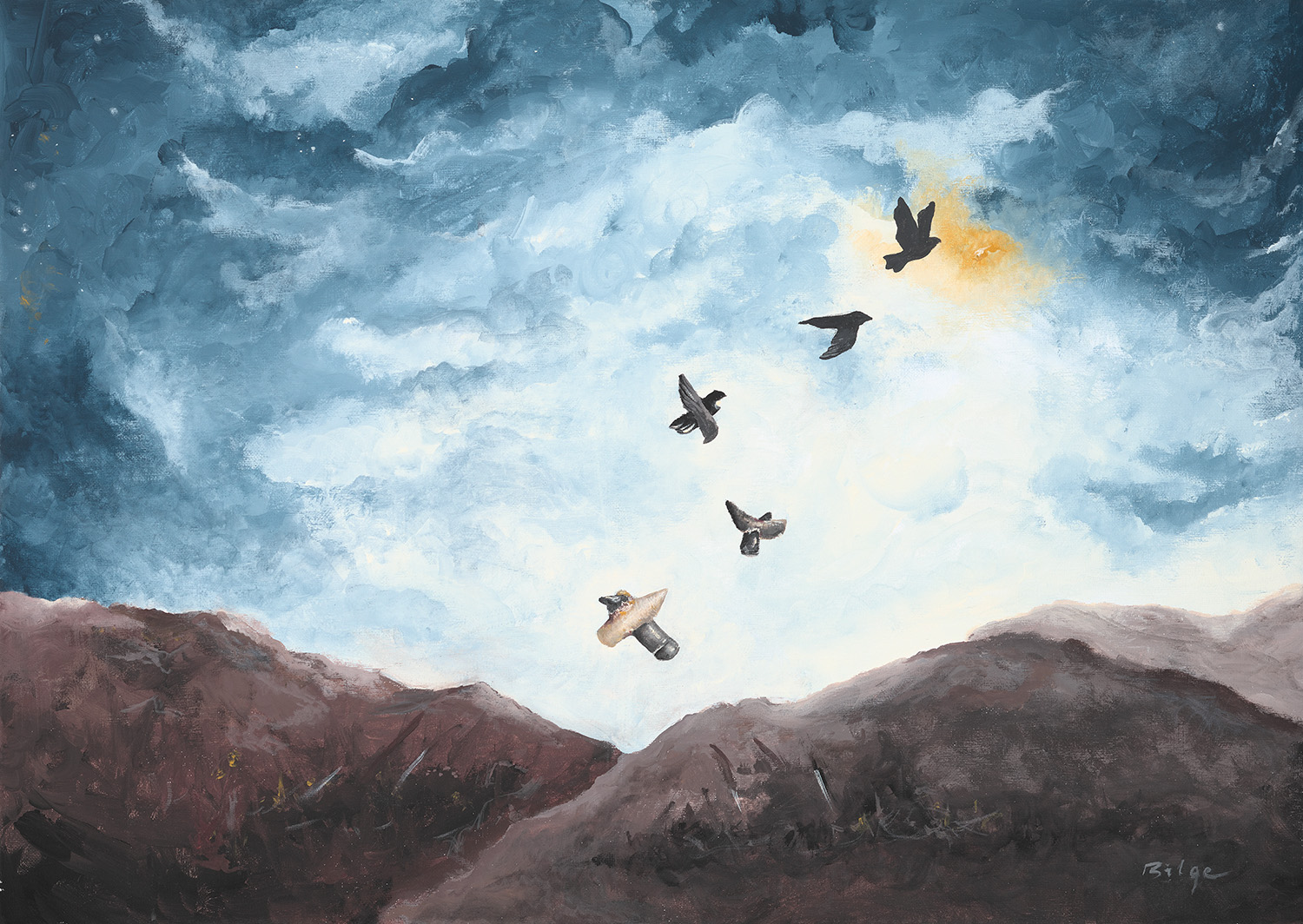 Gallipoli Art Prize Bilge Yuceer Karakus - Bullet Bird - Gallipoli Art ...